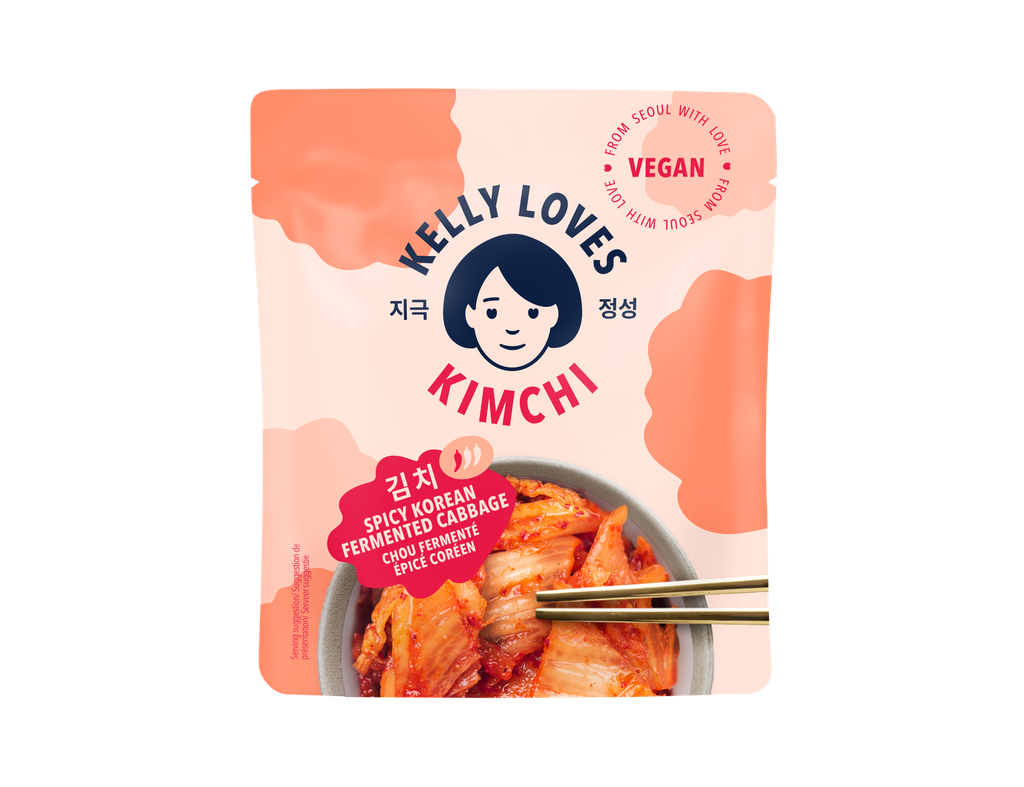 Kelly Loves Kimchi - Kimchi Sachet (8 X 80g) | CN Foods